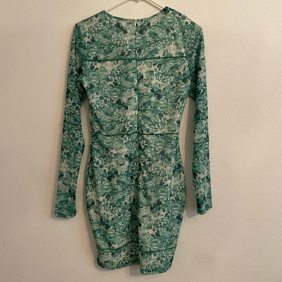 Showpo. | Dresses | Showpo Anakin Long Sleeve Mesh Mini Dress In ...